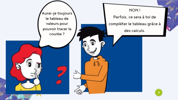 CONSTRUIRE UN TABLEAU DE VALEURS | Genially