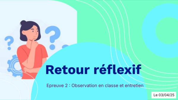 Retour réflexif | Genially