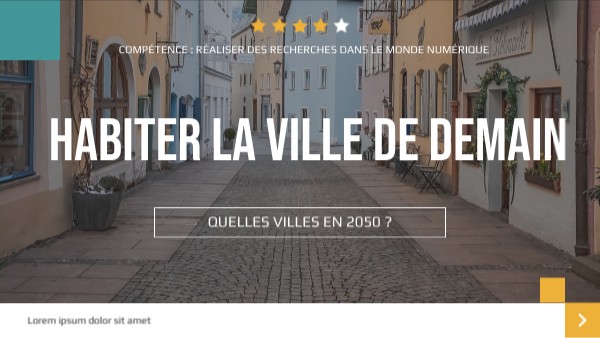 Habiter la ville de demain | Genially