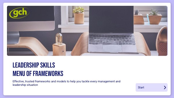 Leadership skills menu of frameworks | Genially