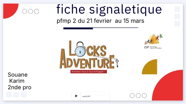 fiche signaletique | Genially
