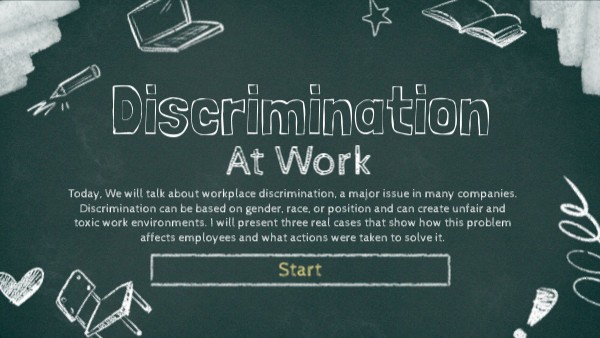 Discrimination | Genially