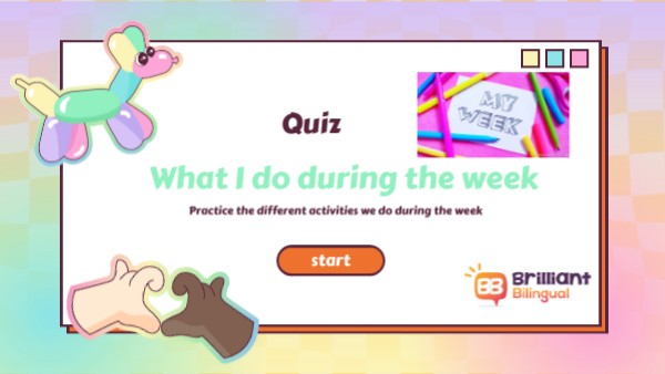 What I do during the week | Genially