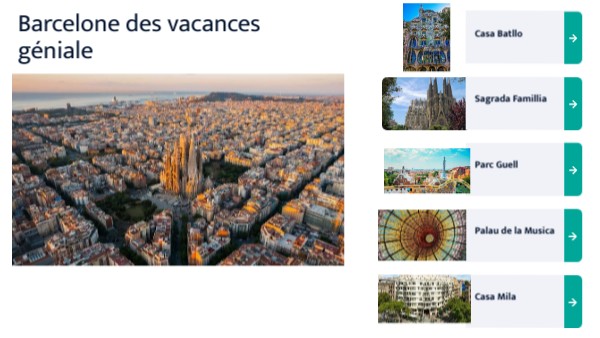 Barcelone des vacances géniale | Genially