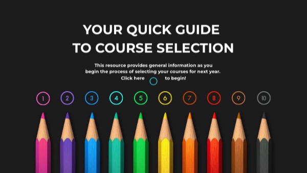 Course Selection Help | Genially