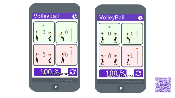 App Volleyball Ratio - Double | Genially