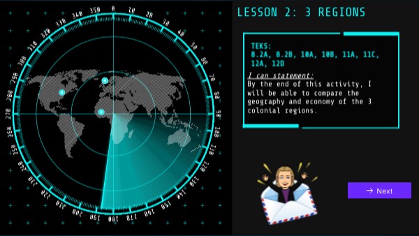 Activity 2: The 3 Colonial Regions | Genially