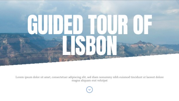 GUIDED TOUR OF LISBON | Genially