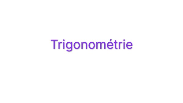 3è Didactique - CH8 Trigonométrie | Genially