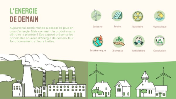 L'ENERGIE DE DEMAIN | Genially