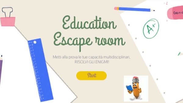 Education Escape room | Genially