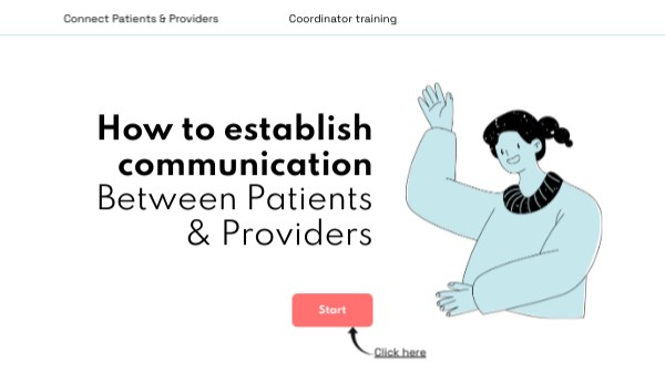 How to establish communication Between Patients & Providers | Genially