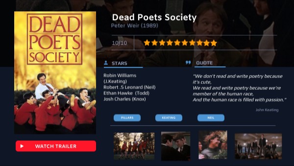 Dead Poets Society | Genially