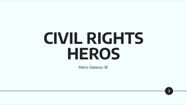 CIVIL RIGHTS HEROS | Genially