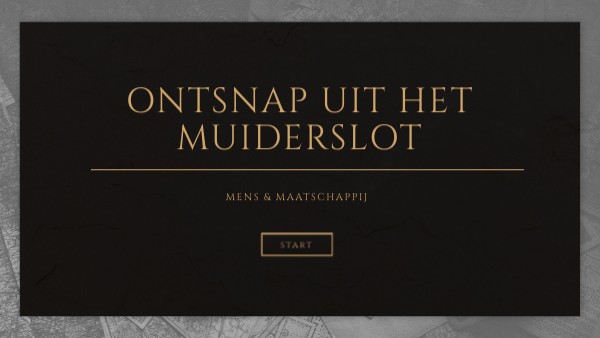Ontsnap uit het Muiderslot | Genially