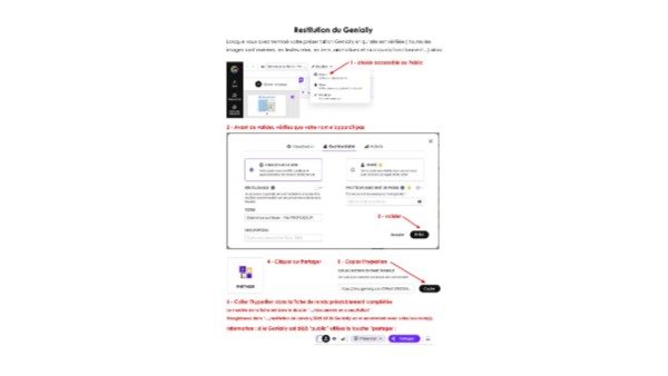 Restitution Genially - Mode d'emploi | Genially