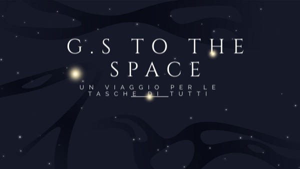 g.s to the space | Genially