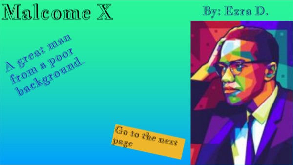 Malcome X | Genially