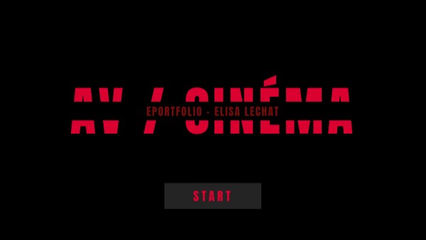 eportfolio audiovisuel/cinéma | Genially