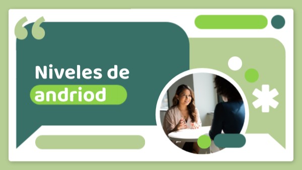 Niveles de andriod | Genially