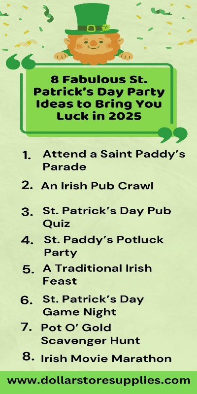 8 Fabulous St. Patrick’s Day Party Ideas to Bring You Luck in 2025 ...