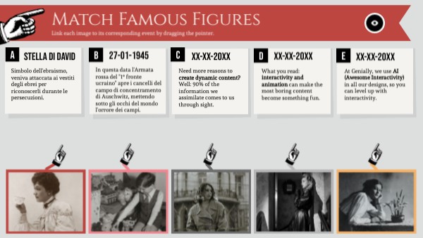 Match Famous Figures | Genially