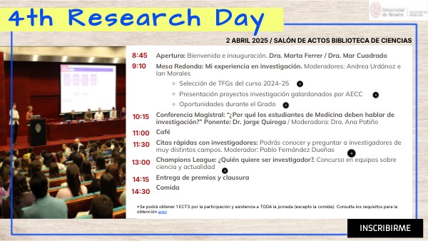 4th Research Day | Genially