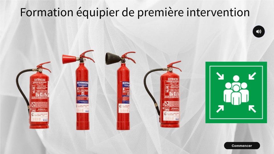 Formation équipier de première intervention | Genially