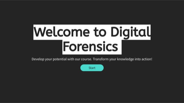 Welcome to Digital Forensics | Genially