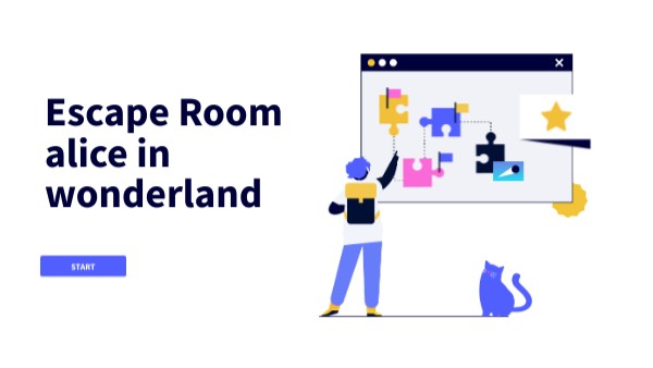 Escape Room alice in wonderland | Genially