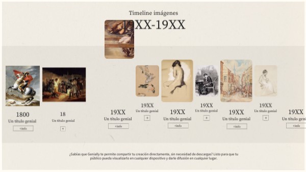 LÍNEA TEMPORAL SIGLO XIX | Genially