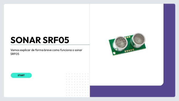 Sonar SRF05 | Genially