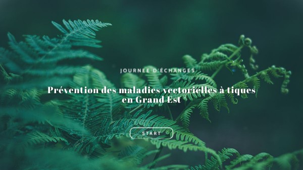 Prévention des maladies vectorielles à tiques en Grand Est | Genially