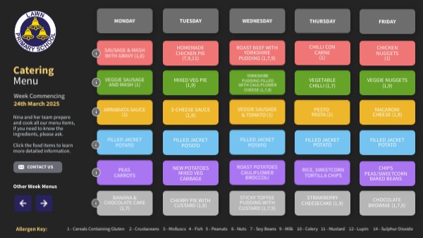 Lawn Menus | Genially