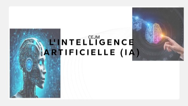L'intelligence artificielle (IA) | Genially