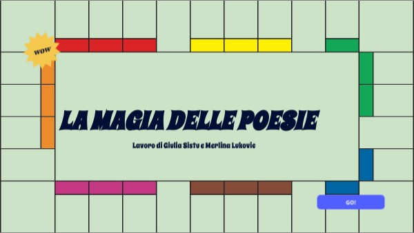 LA MAGIA DELLE POESIE | Genially
