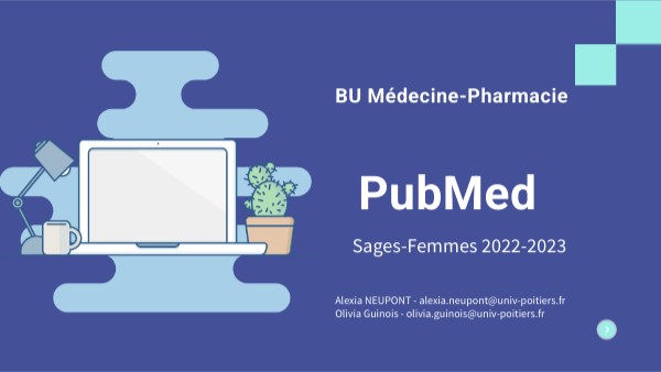 Pubmed ESF 3e année | Genially