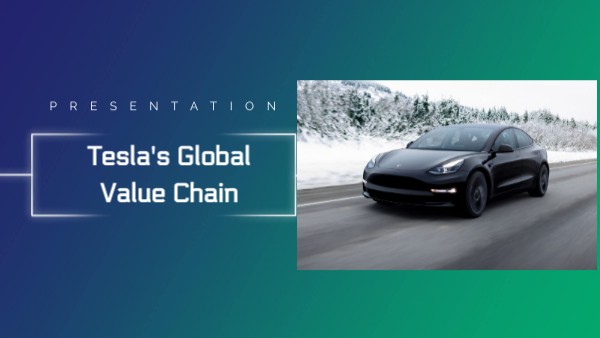Tesla's Global Value Chain | Genially