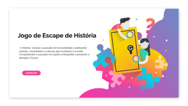 Jogo de Escape de História | Genially