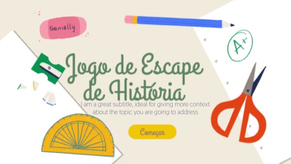 Jogo de Escape de História | Genially