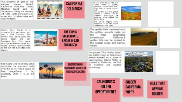 California Golden State | Genially