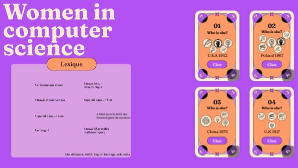 Women in computer science | Genially