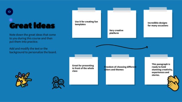 Great ideas | Genially