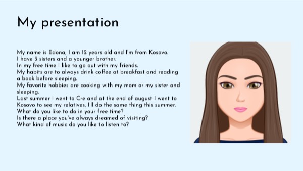 My presentation. | Genially