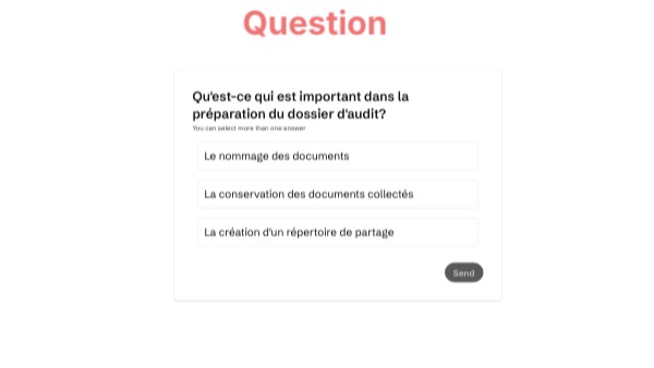 Préparation du dossier d'audit | Genially