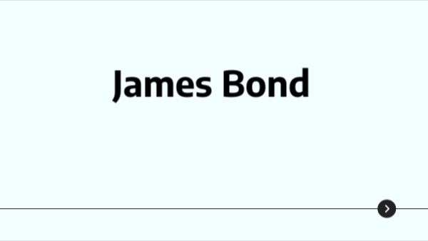 James Bond | Genially