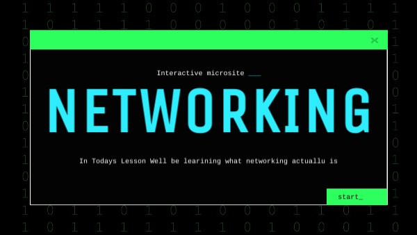 NETWORKING | Genially