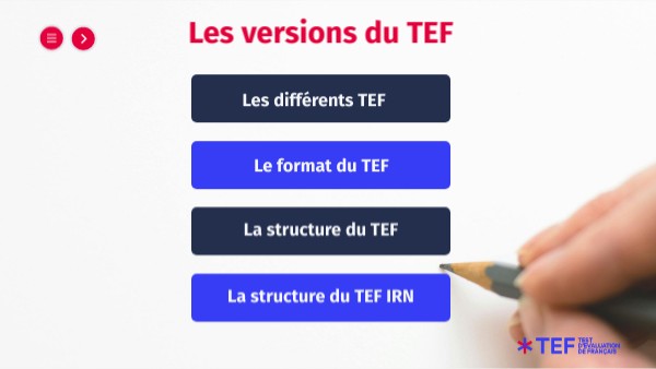 Le format du TEF | Genially