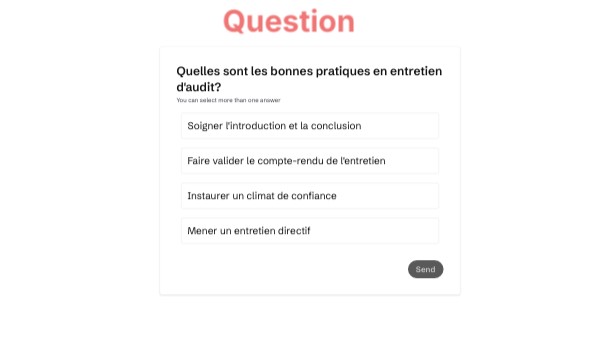 Les bonnes pratiques en entretien d'audit | Genially