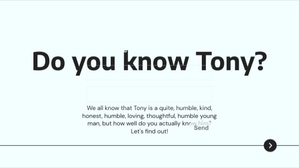 Do you know Tony? | Genially